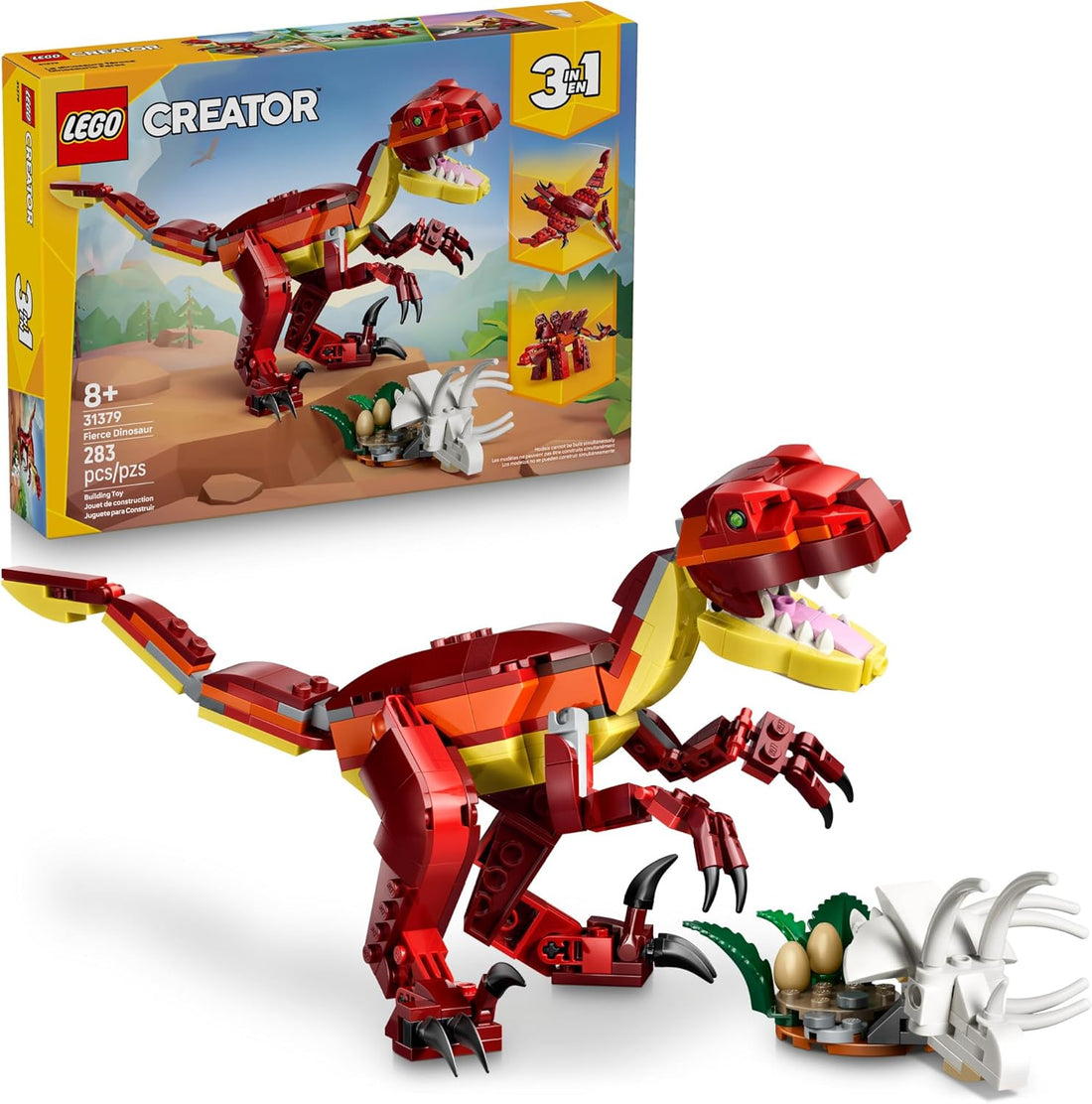 LEGO 31379 Fierce Dragon – Pebbles Toys & Gifts