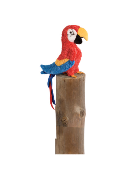 Gabby Red Parrot – Pebbles Toys & Gifts
