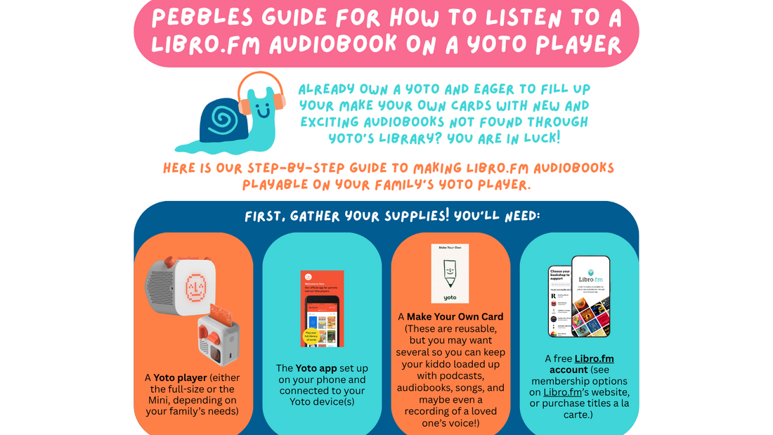 Yoto Set Up! – Pebbles Toys & Gifts