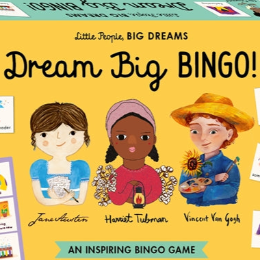 Little People, BIG DREAMS: Dream Big BINGO! – Pebbles Toys & Gifts