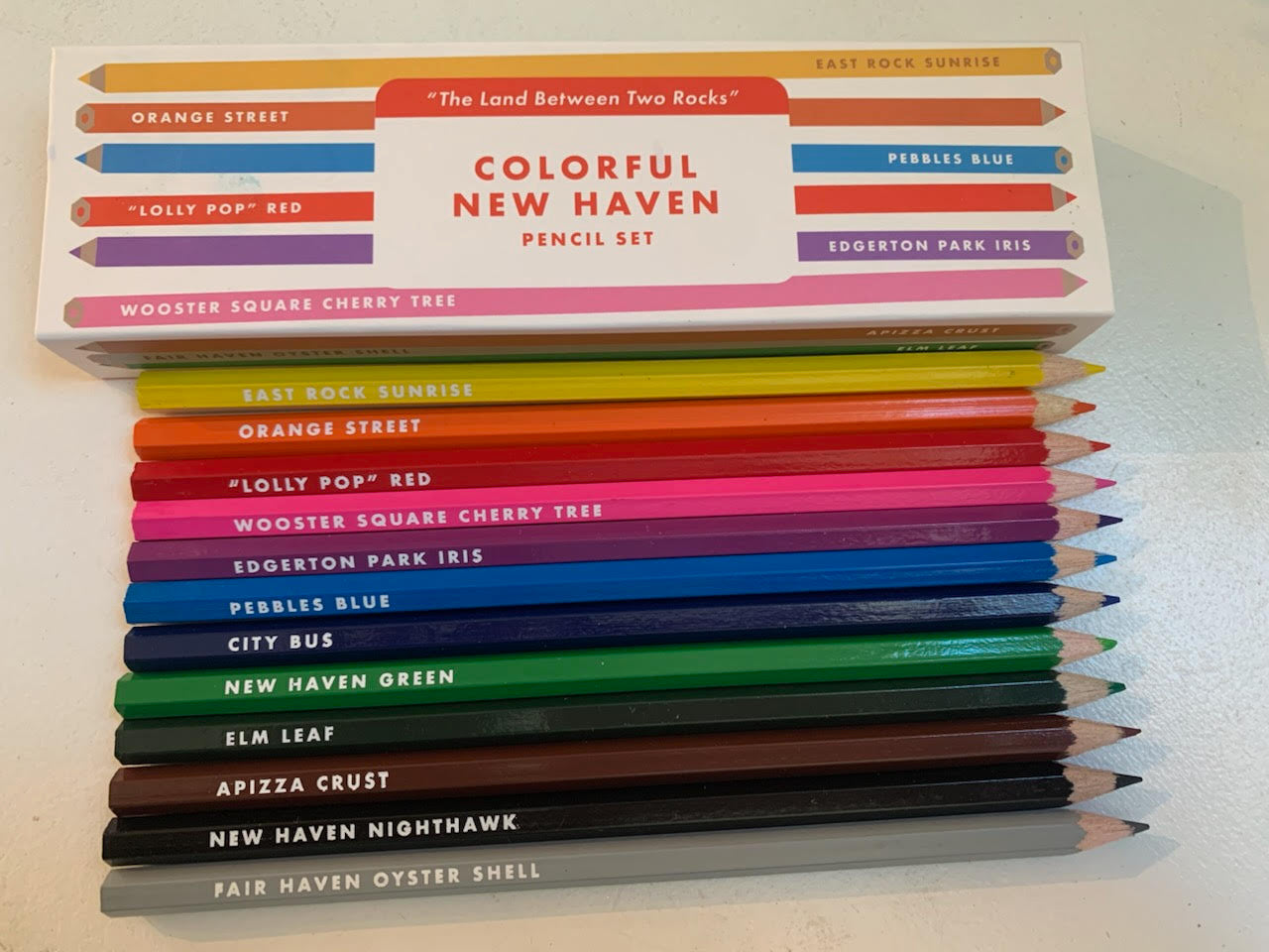 New Haven Colored Pencil Box – Pebbles Toys & Gifts
